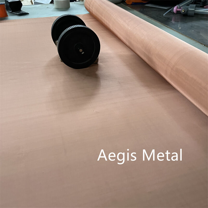 Fine Copper Wire Mesh 100 150 200 250 300 350 400 Mesh Pure Copper Wire ...