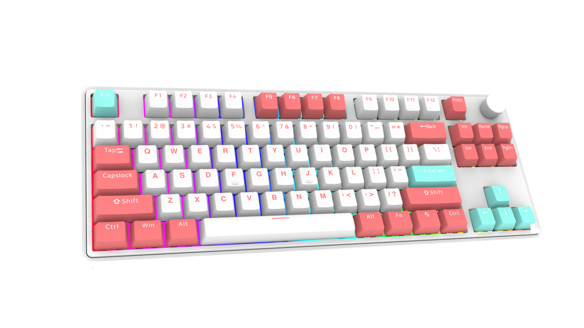 Diy 85 Keys Gaskets Wired & 2.4g & Bluetooth Three Mode Hot-swappable ...