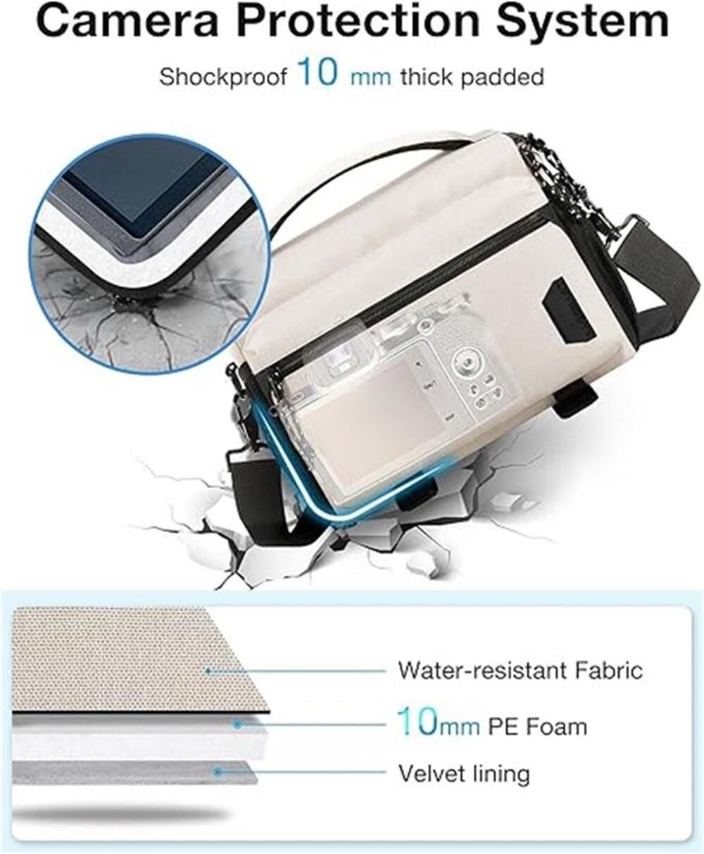 Small Camera Bag For Photographers, Compact Camera Shoulder Bags For ...