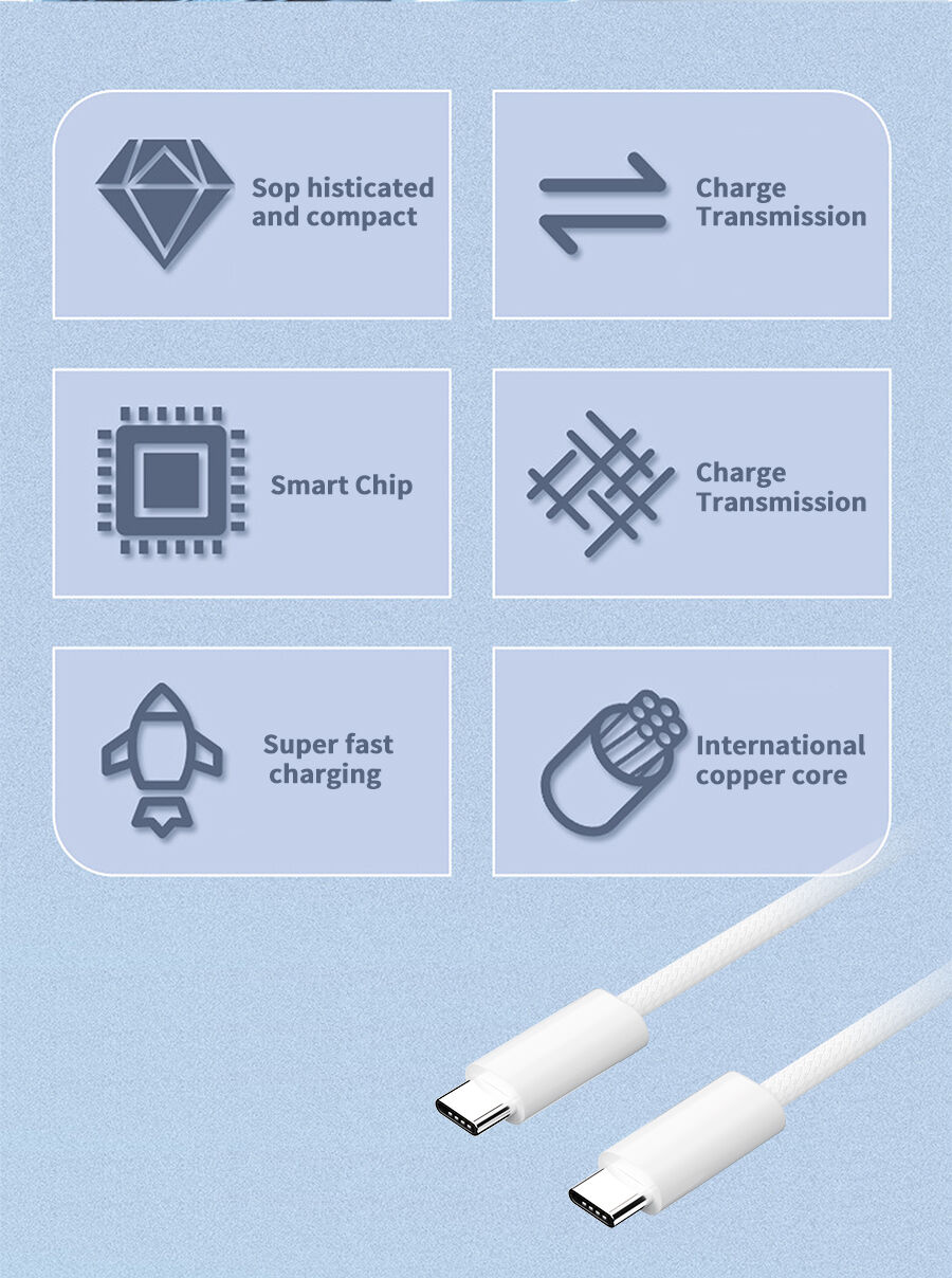 2m 240w 6a Fast Charging Pd Cable Usb C To Usb C Cable Usb Type C Cable ...