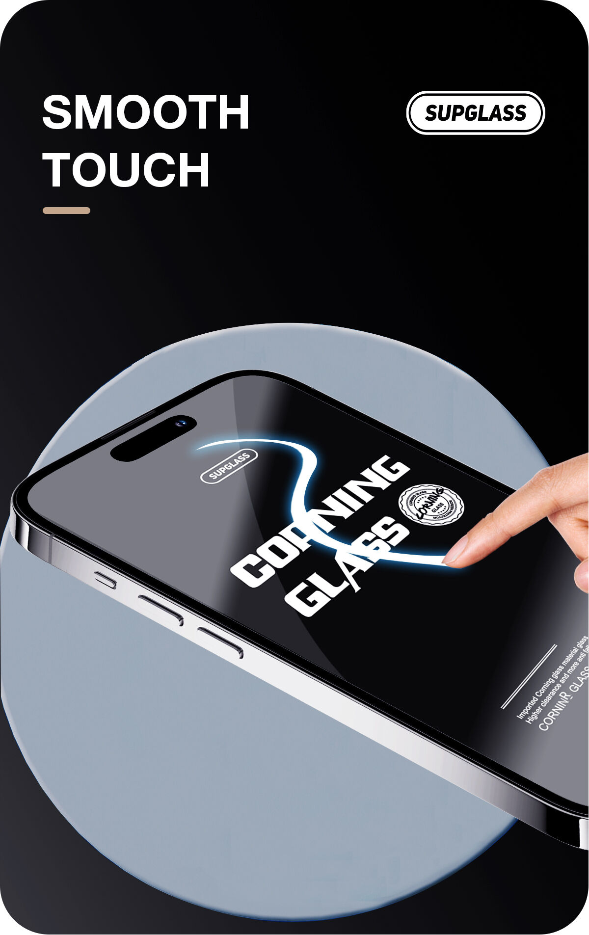 Fast Delivery Supglass Xc-10 Corning Tempered Glass Screen Protector ...