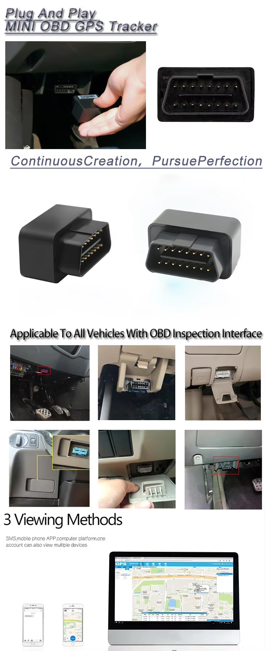 Factory Gps Tracker Supplier Obd Wireless Car Gps Tracker Manufacturer ...