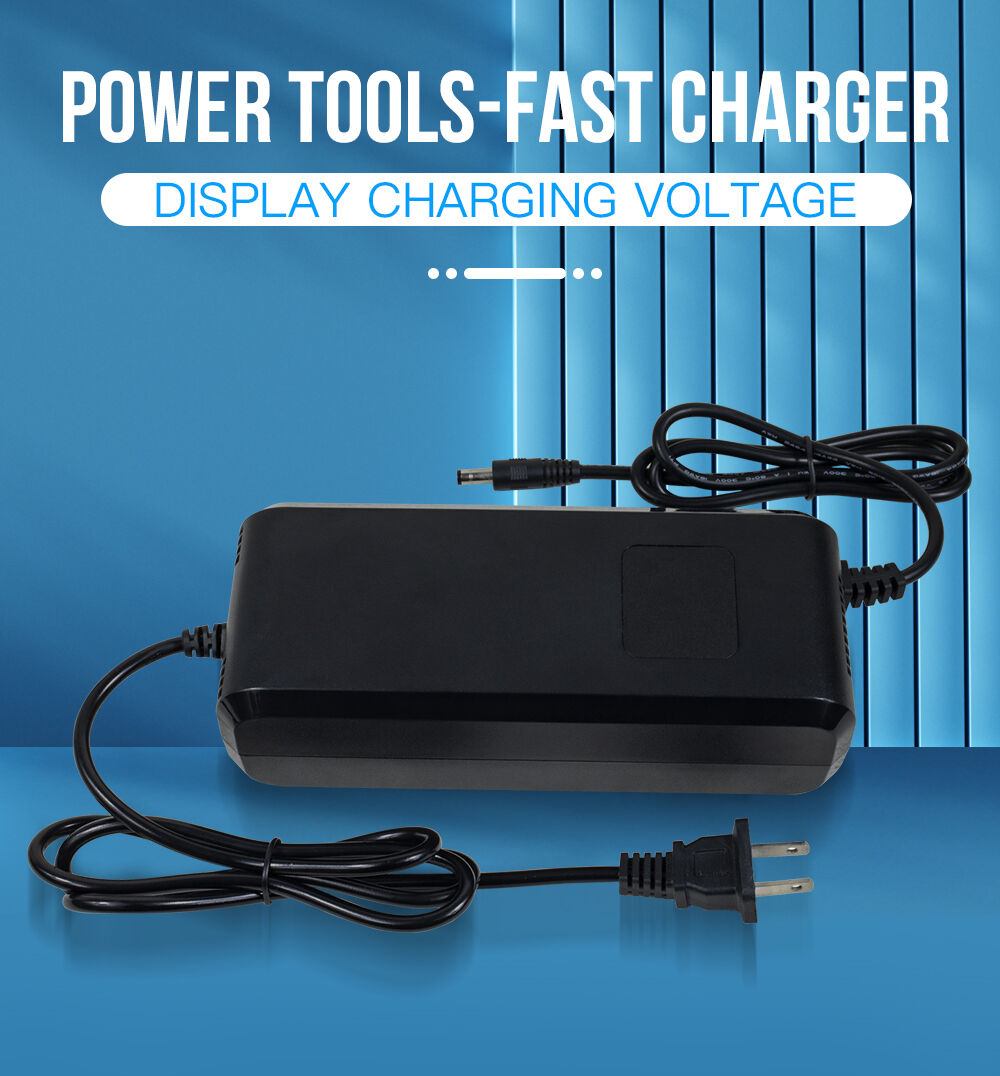 24v 7a Smart Lithium Battery Charger With Led Display For E-bikes ...