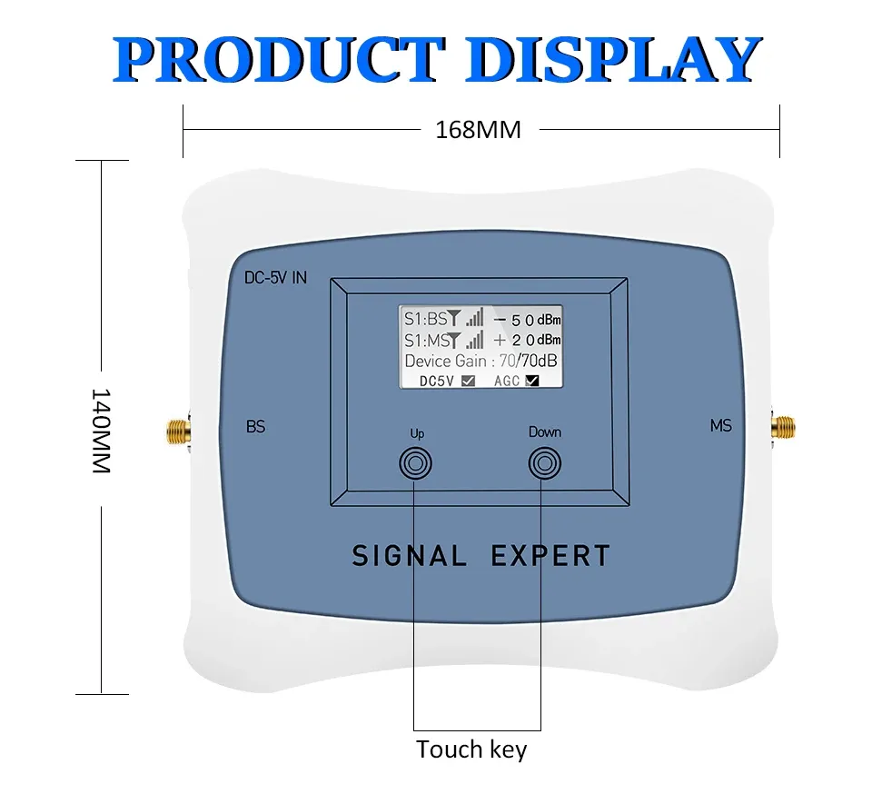 Dual Band 900/1800mhz Mobile Phone Signal Repeater Amplifier Booster ...