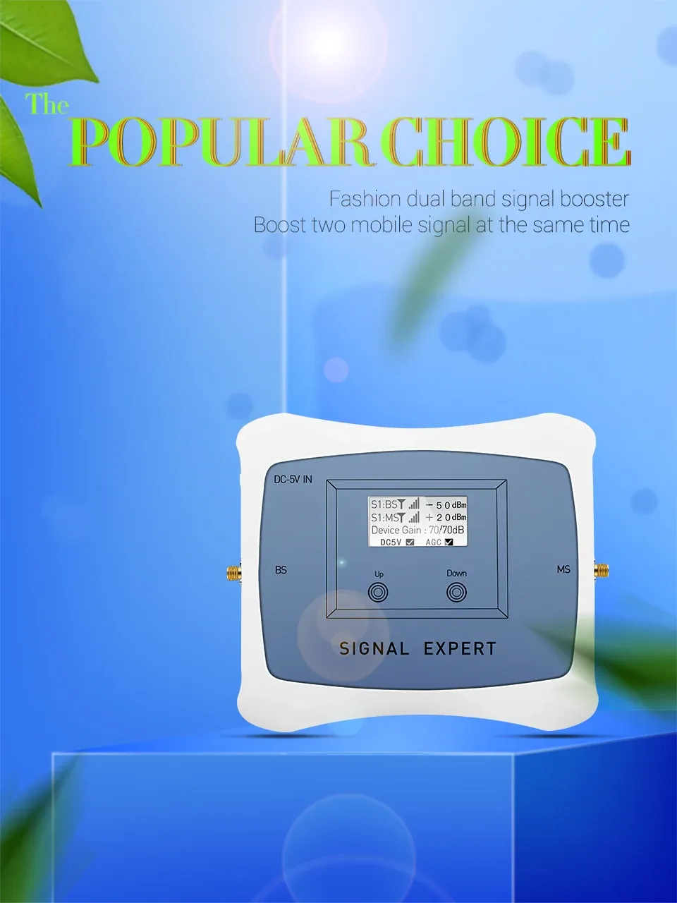 Dual Band 900/1800mhz Mobile Phone Signal Repeater Amplifier Booster ...