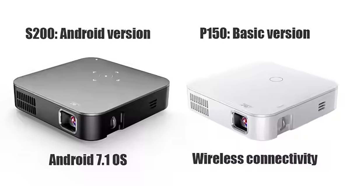 Smart Android Mini Pocket Projector Led Dlp Portable Wifi Beamer For ...