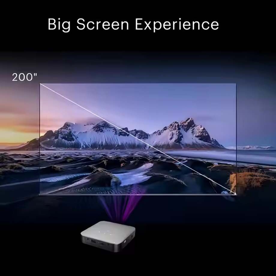 Smart Android Mini Pocket Projector Led Dlp Portable Wifi Beamer For ...