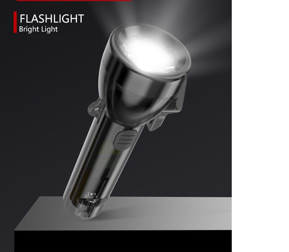 Wholesale Portable Torch Light Tail Whiste Key Stick For Camping Rechargeable Flashlights With ...