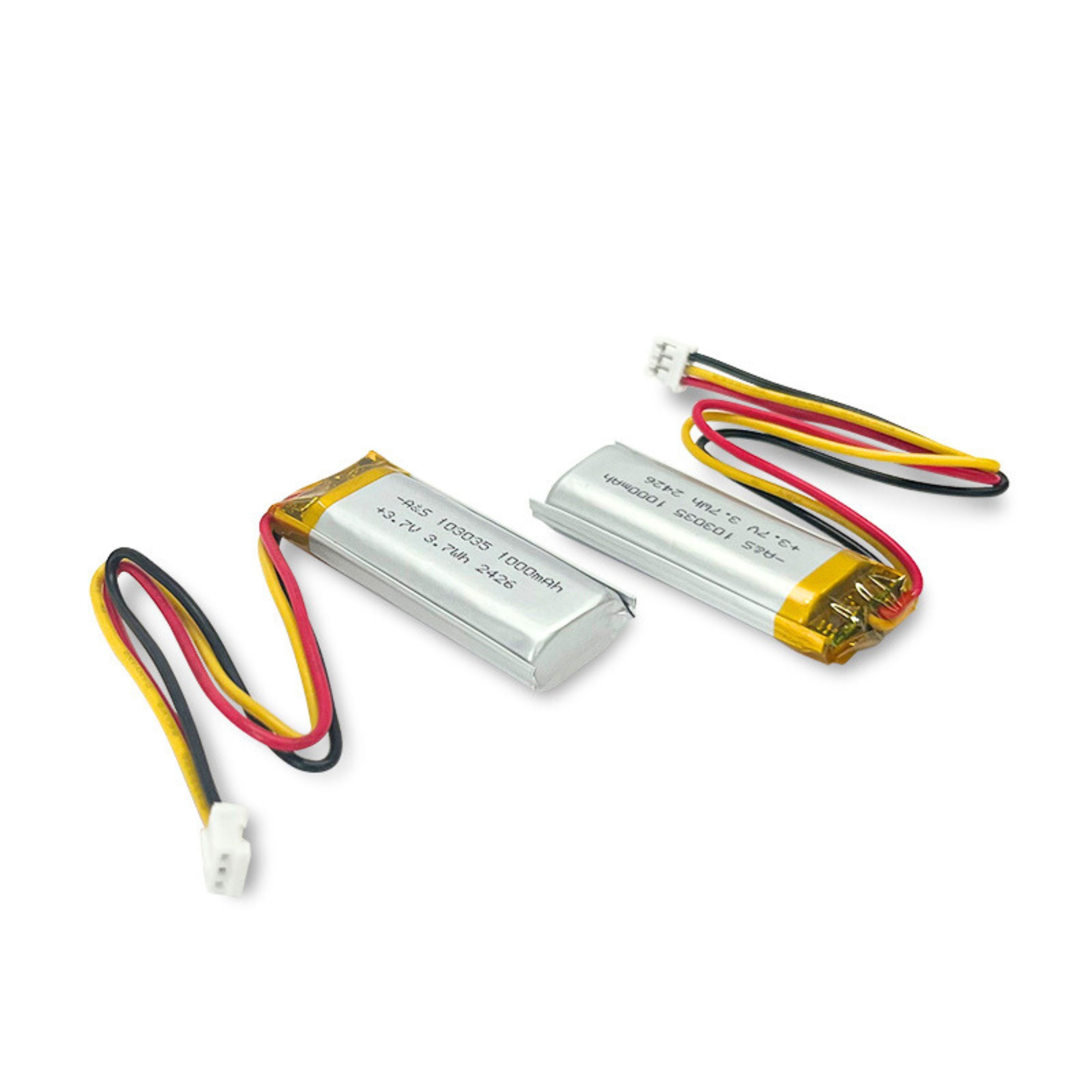High-capacity 103035 Rechargeable Lipo Battery Pack 1000mah 3.7v With ...