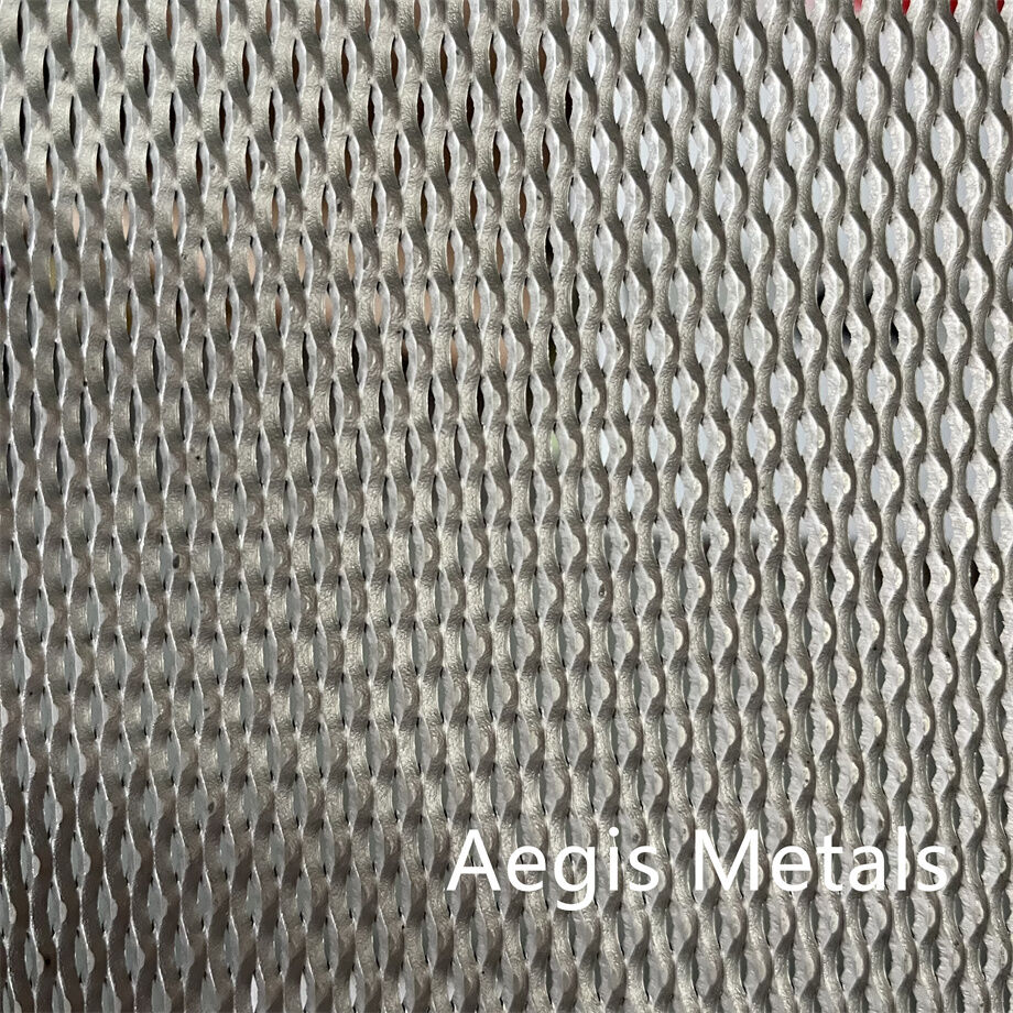 Titanium Expanded Screen Mesh Grade 1 2 99.95% Pure Titanium Iridium ...