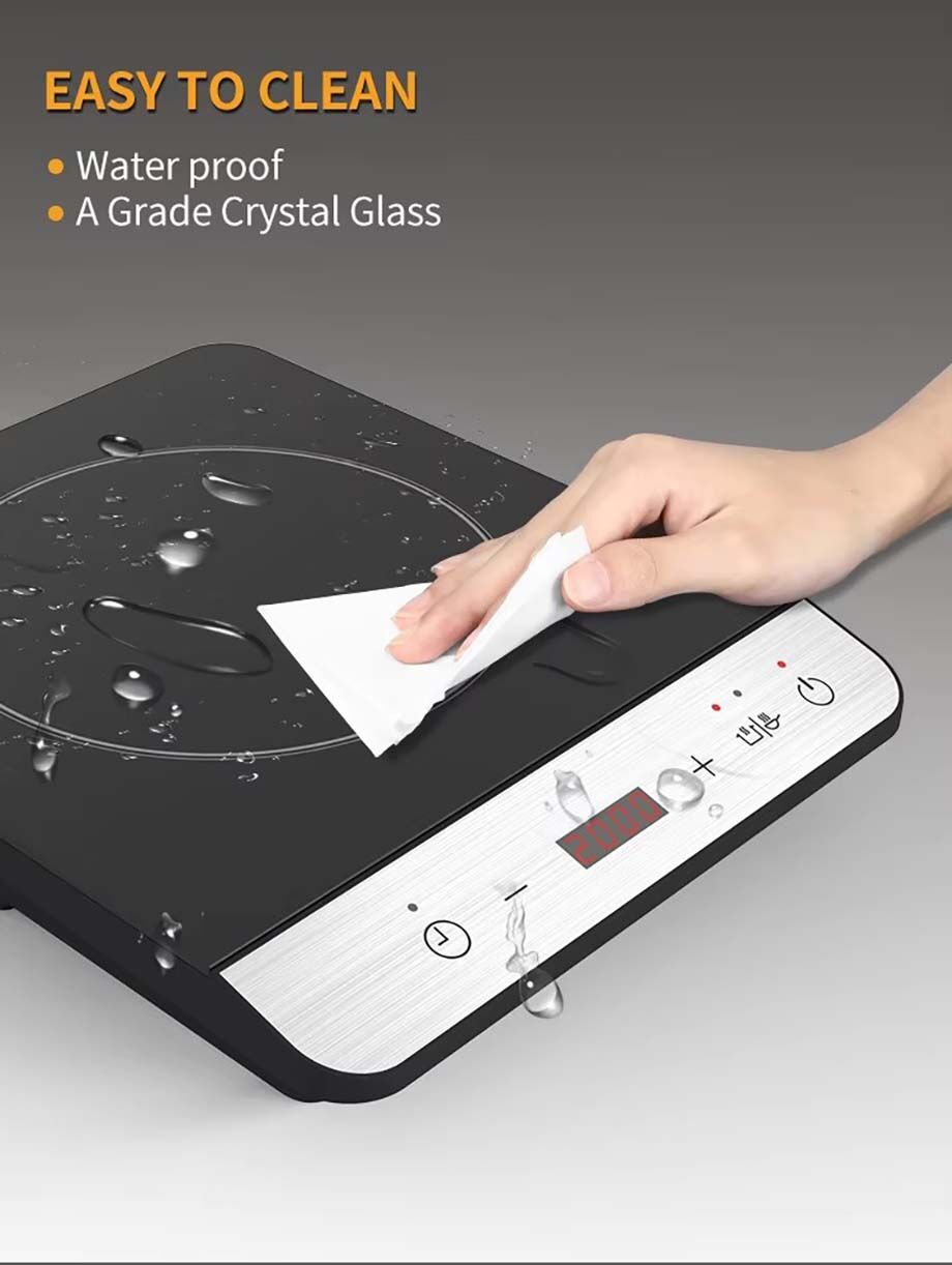 Classic Design Touch Control Home Used 2000w Single Induction Cooker ...