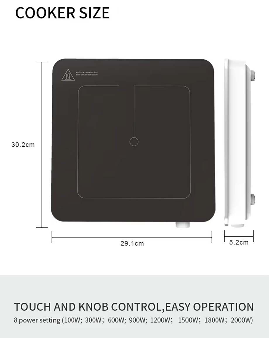 2024 Induction Cooker, Induction Cookers, Single Cooktop, Wireless ...