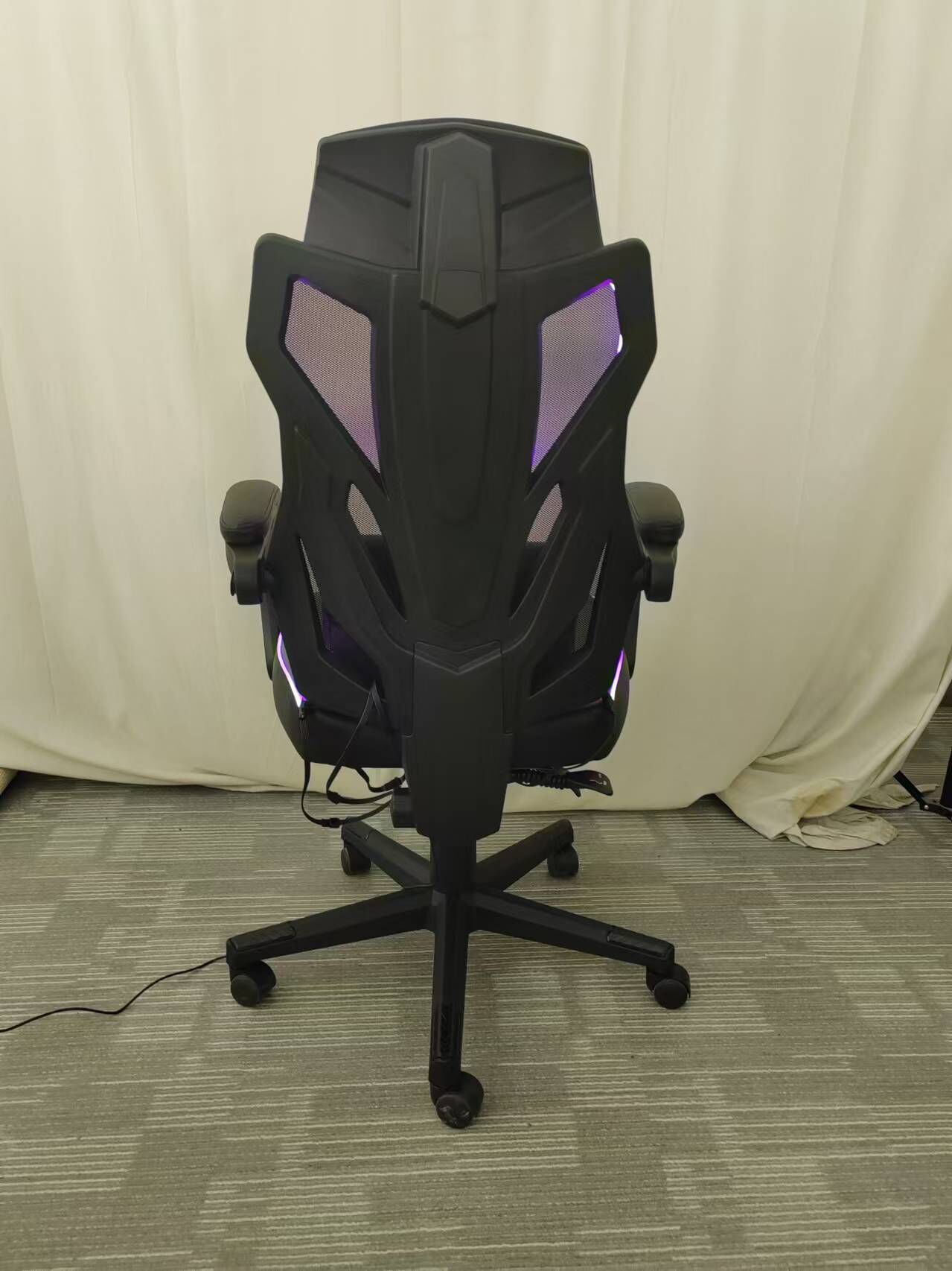 Mesh Backrest Gaming Chair Wholesale Custom Modern Rgb Led Ergonomic ...
