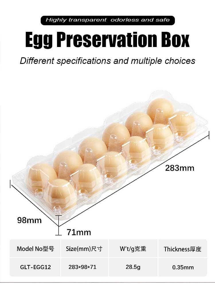 New Arrival Biodegradable Packaging 30 Chicken Egg Tray Plastic Egg ...