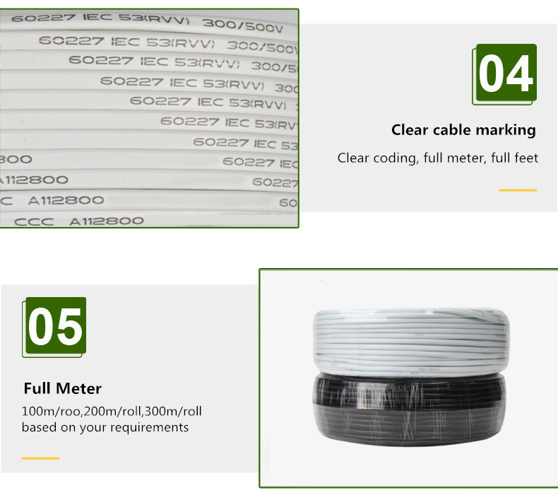 Buy China Wholesale 3 Wire And 4 Wire Multi Conductor Electrical Cable ...