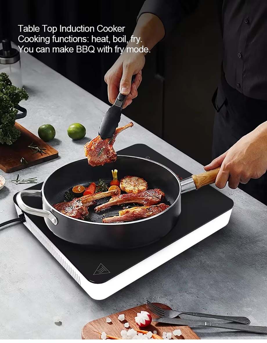 Factory Price 1200w Induction Hob Portable Cooktop Slim Stove Electric ...