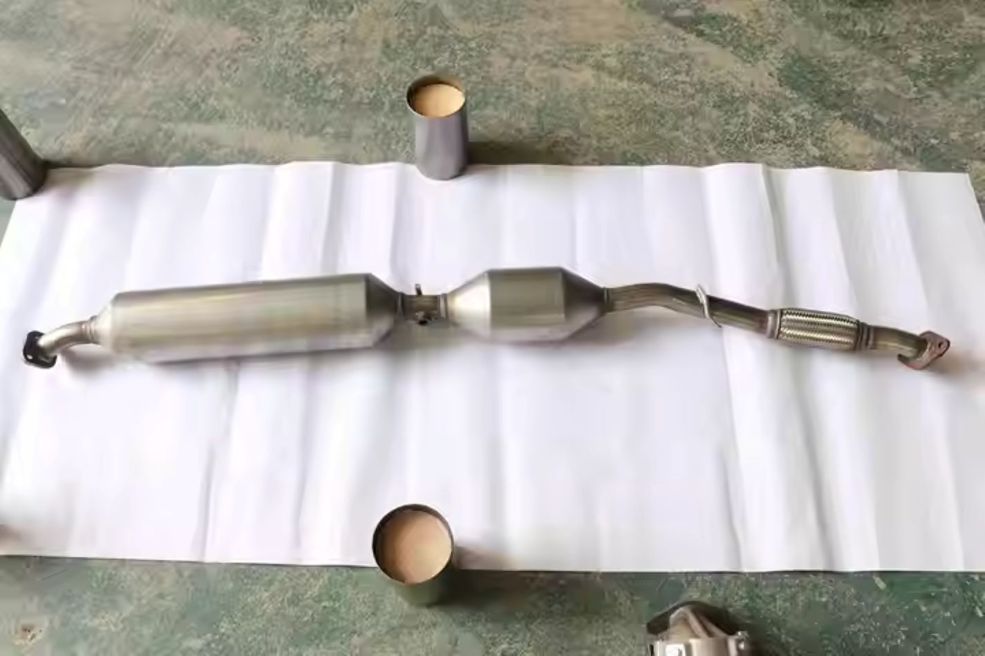 Stainless Steel Car Exhaust Doc Dpf Scr Diesel Particulate Filter ...