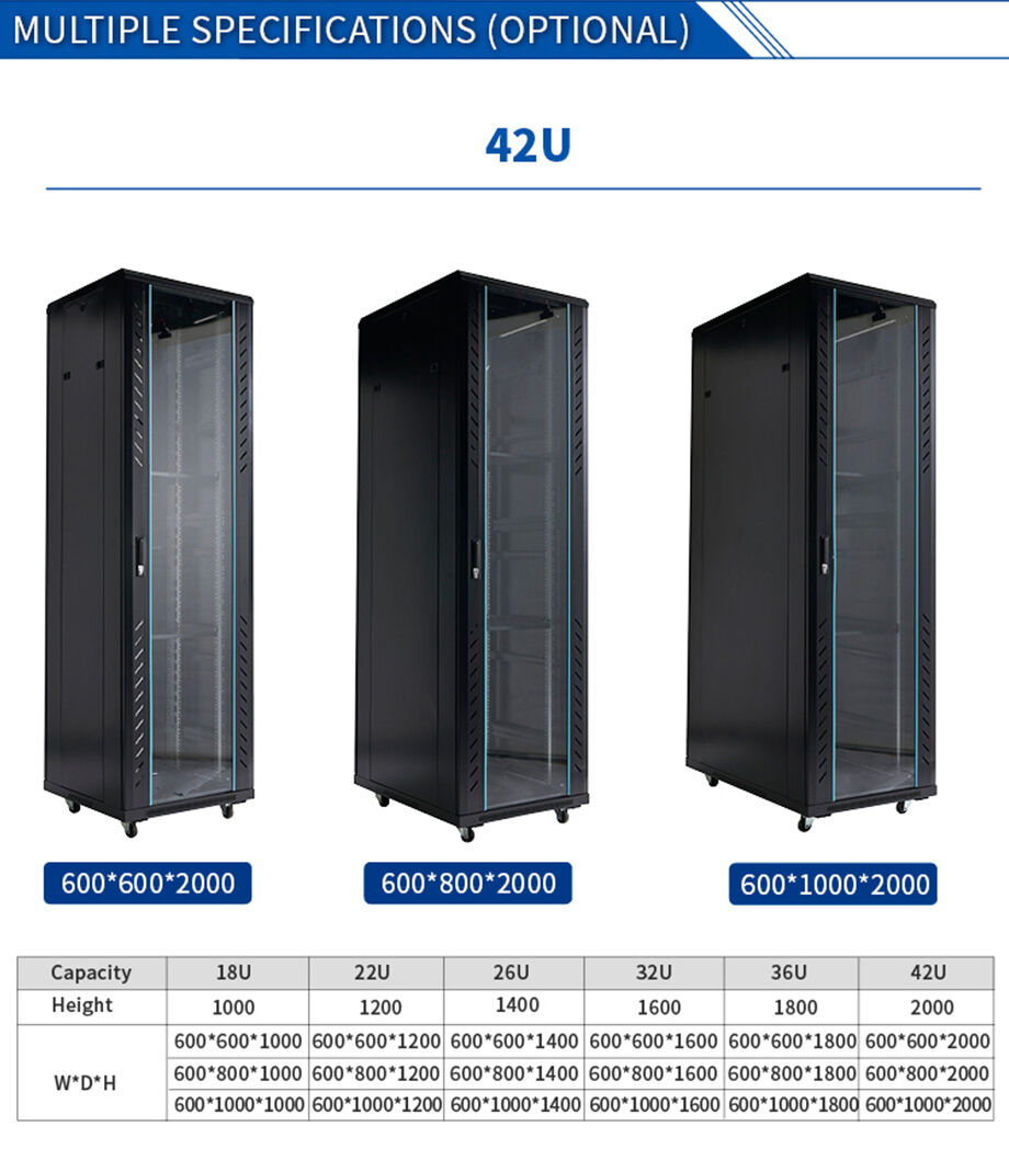 Bulk Buy China Wholesale Oem Server Rack 18u 24u 32u 37u 42u Outdoor ...