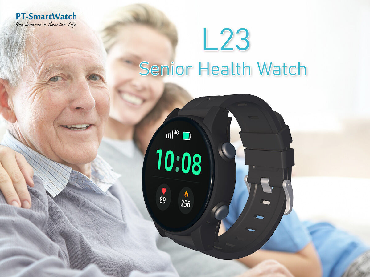 4g Gps Waterproof Ip67 Sos Smartwatch Emergency Response System Service ...