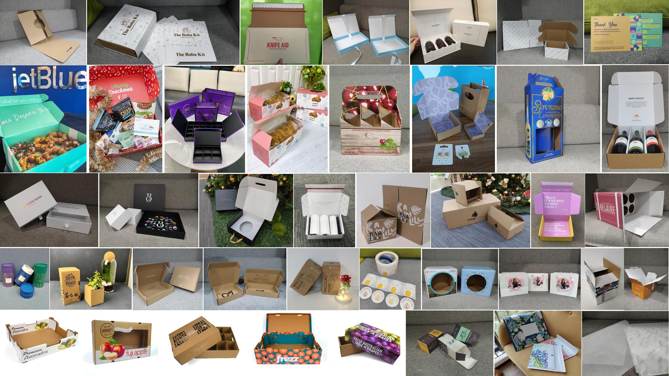 Wholesale Luxurious Custom Logo Printing Box Full-color Cosmetics ...