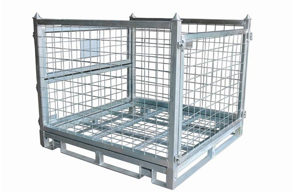 Multi-use Stackable Steel Gavlvanized Stillage Cage Ws-pcm-01-p $486 ...