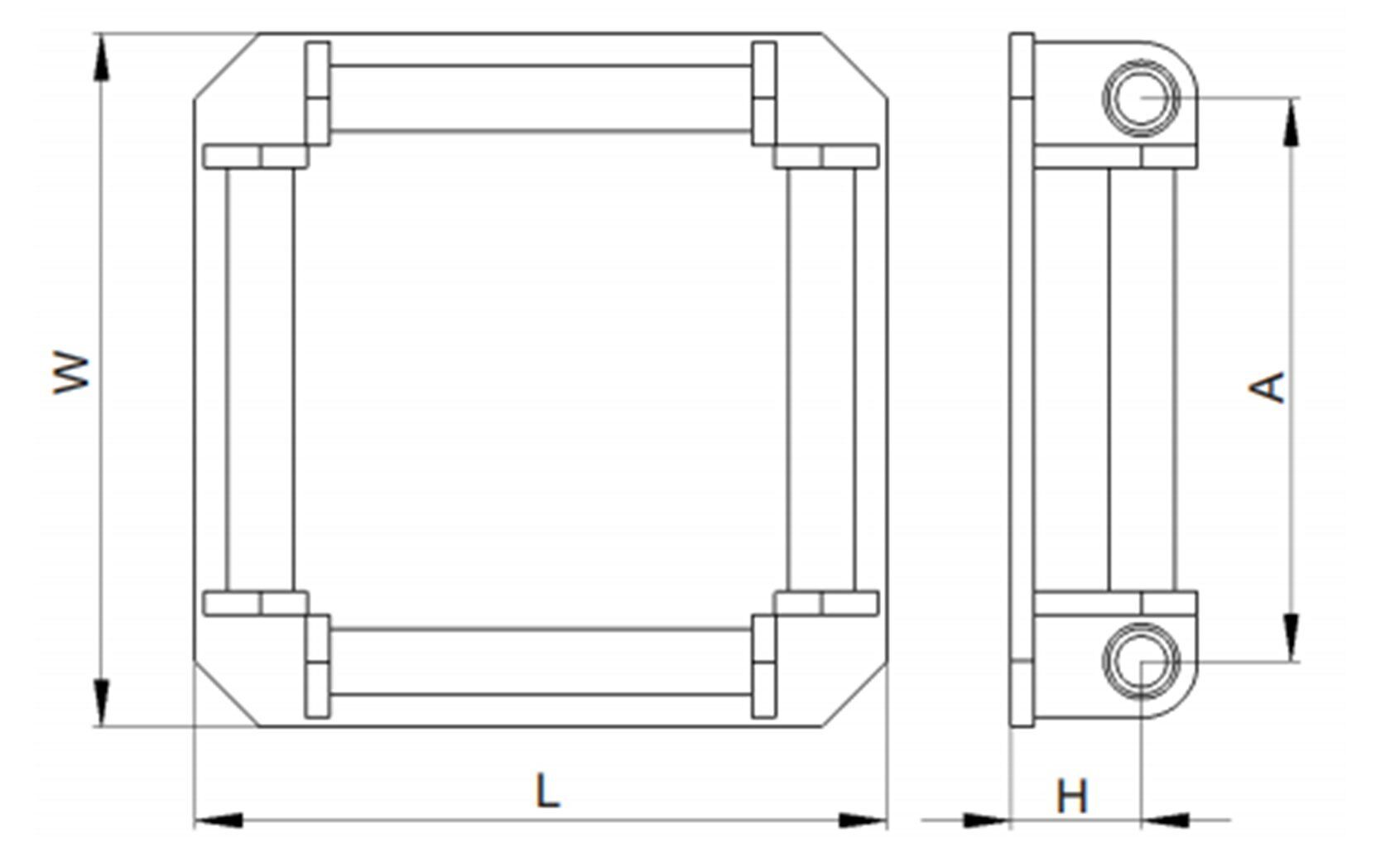 Wholesale Excavator Attachment Cross Mounting Bracket E-cr-s50/s50 ...