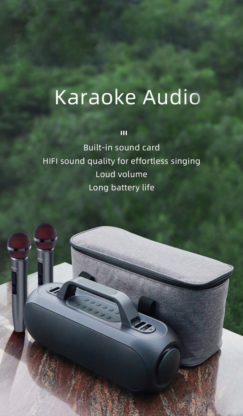 Factory Direct High Quality China Wholesale K9 Karaoke Audio Built-in ...