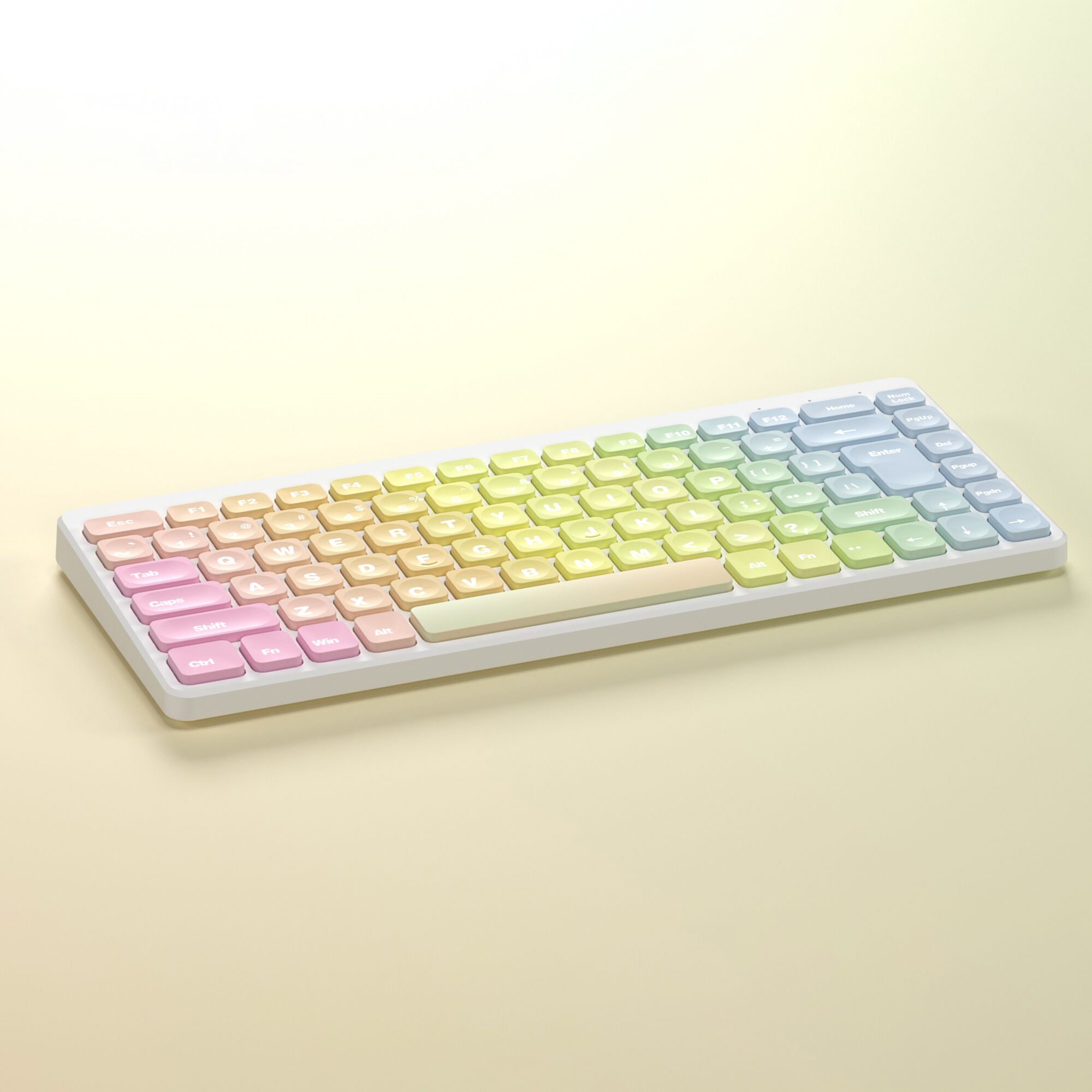 Buy China Wholesale Hot Sale Wireless Colorful Membrane Keyboard For ...