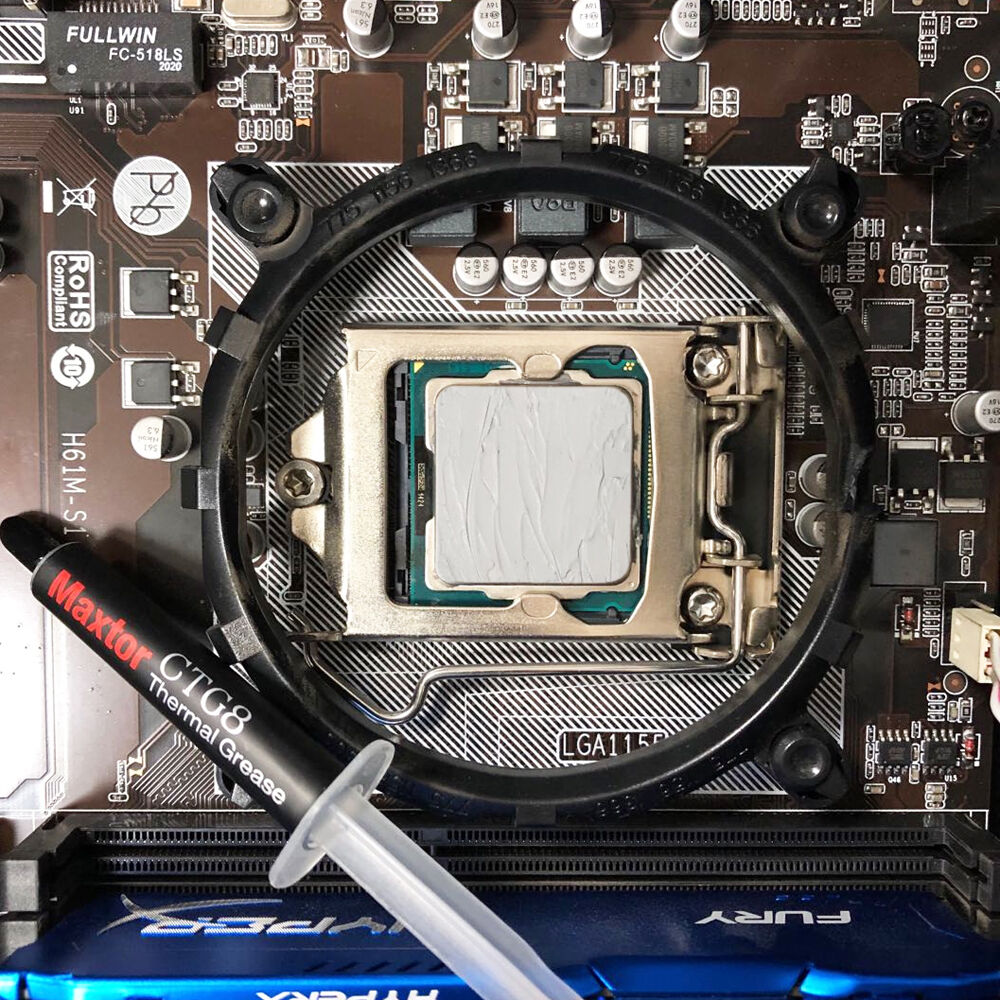 Maxtor Cpu Thermal Grease Cooling Paste Laptop Computer Thermal ...