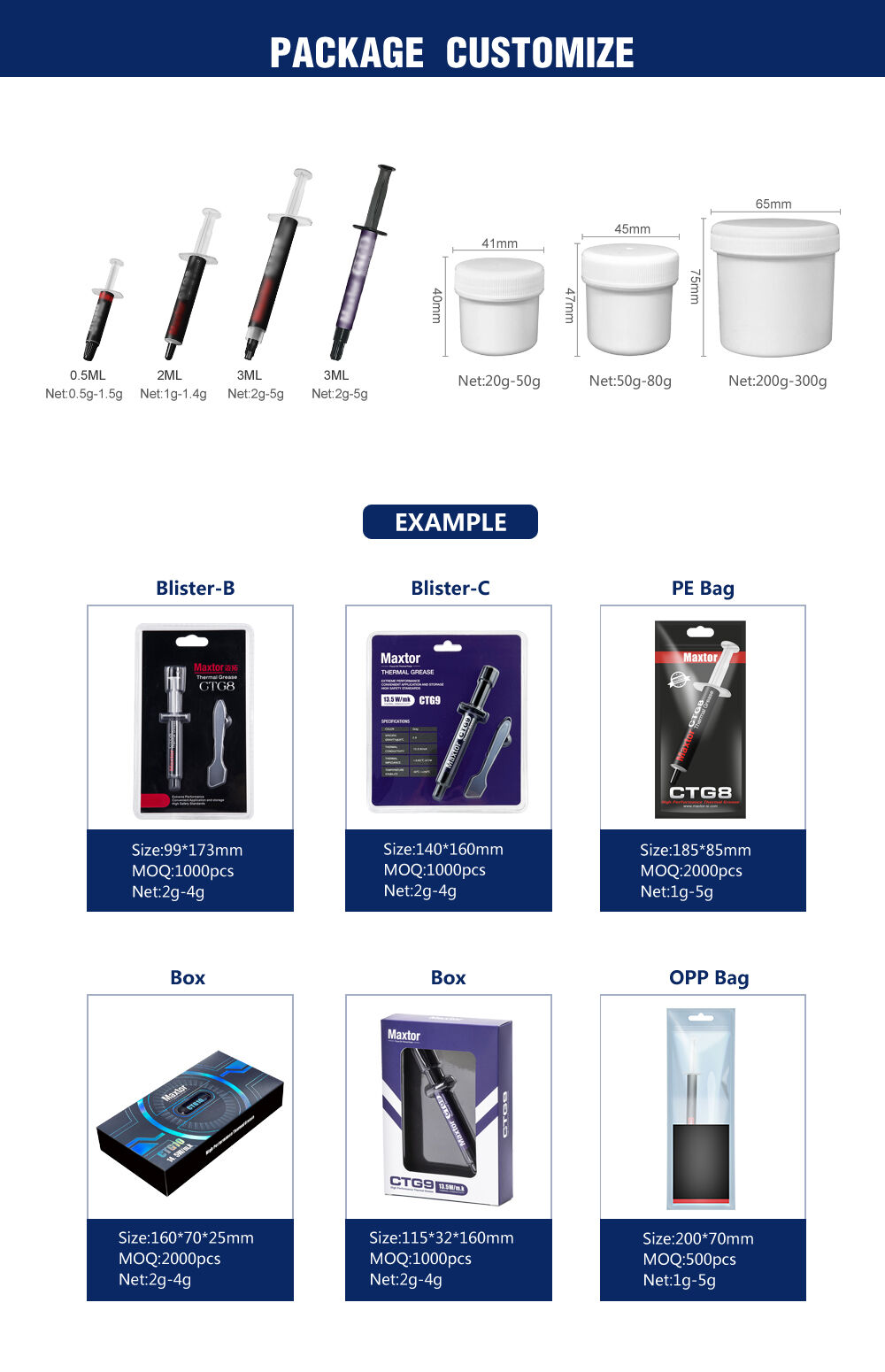 Maxtor Cpu Thermal Grease Cooling Paste Laptop Computer Thermal ...