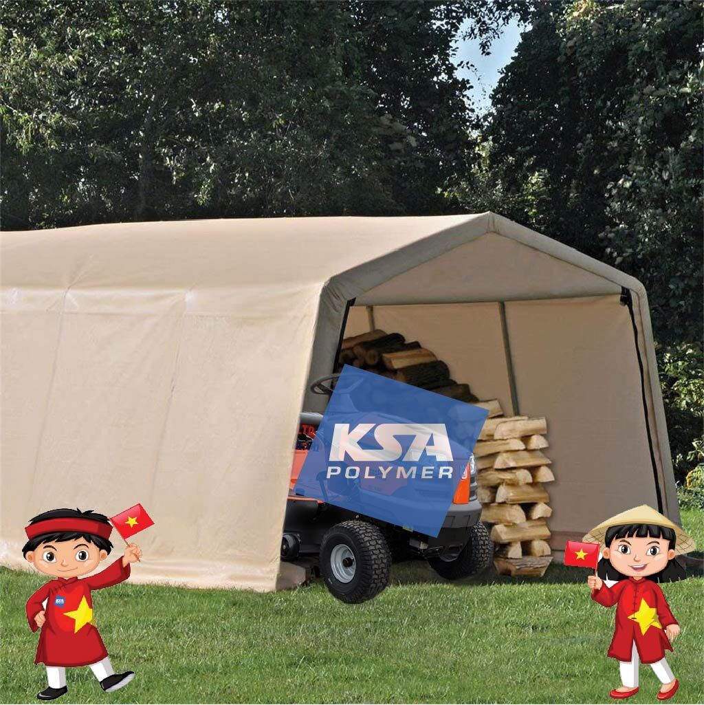 24ft X 40ft (mesh 14x14) Heavy Duty Canopy Tarp - White, Pe Coated ...