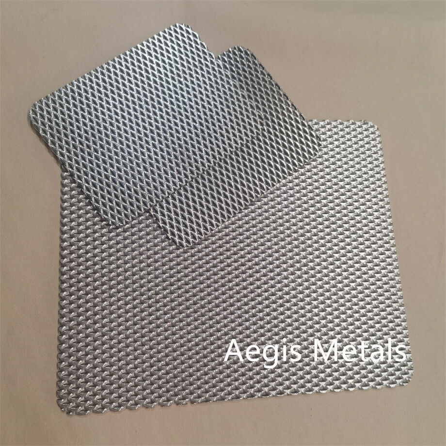 0.5 1 1.5 2 Mm Thick Diamond Hole Flattened Anode Titanium Expanded ...