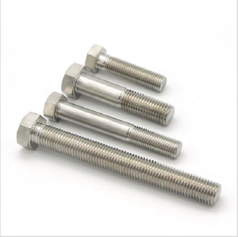 Factory Direct High Quality China Wholesale Din933 Din931 304/316/316l Stainless Steel Bolt And ...