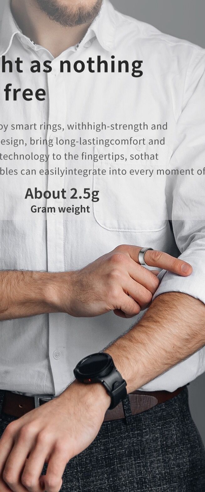 Ring Bluetooth Health Ring, Smart Ring, Wearable Ring, Ring - Buy China ...