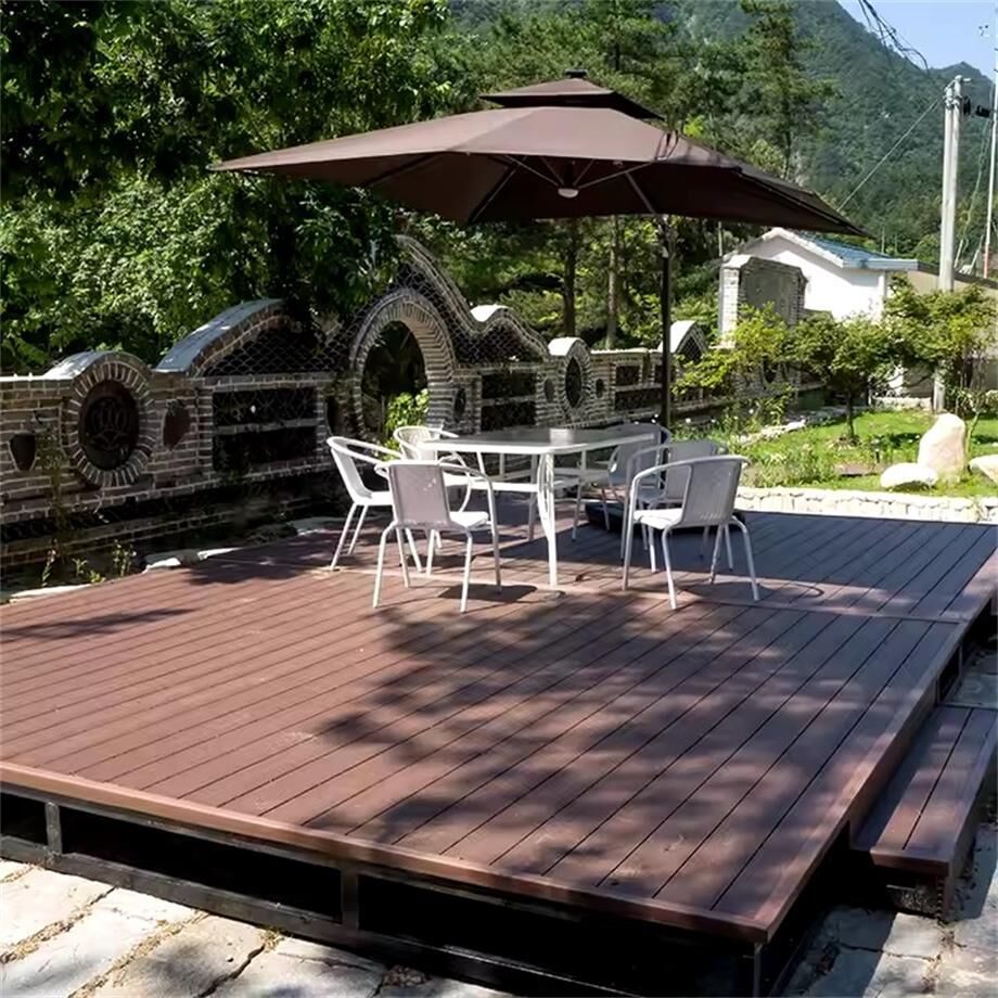 Buy China Wholesale Factory Waterproof Round Hollow 3d Wpc Swimming ...