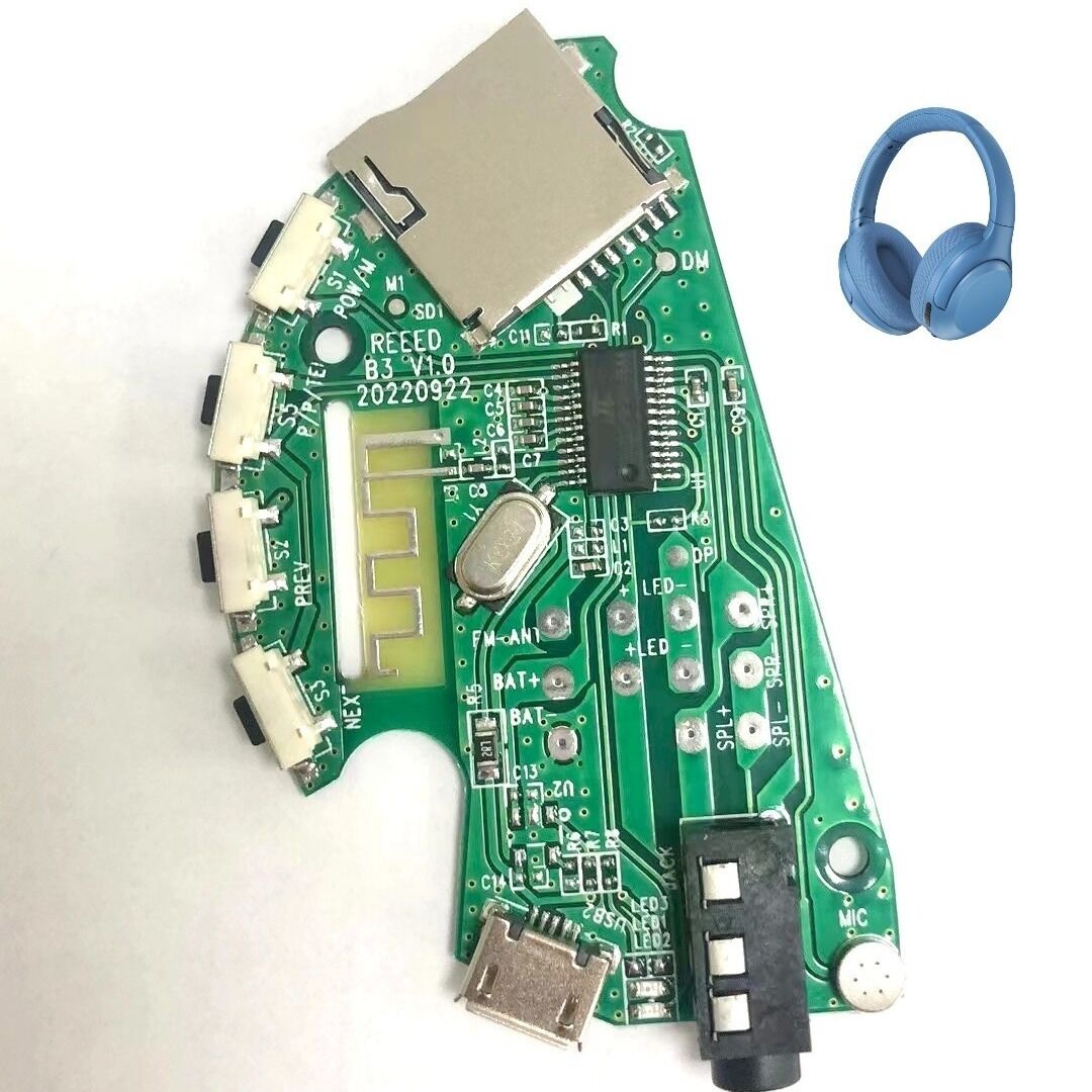 Best Type C Headphones Pcba Wireless Amp Electronic Pcb Components For ...