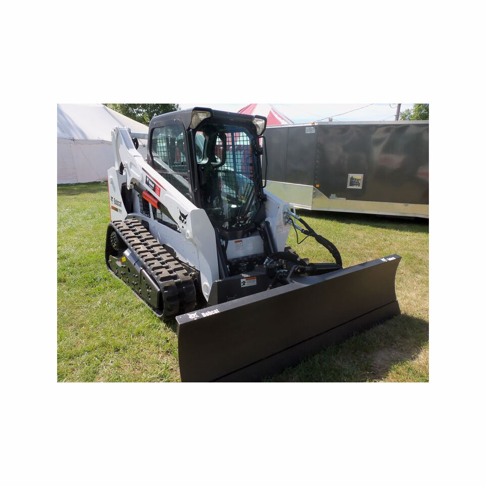 Heavy-duty Bobcat Loader With An All-wheel Drive System For Optimal ...