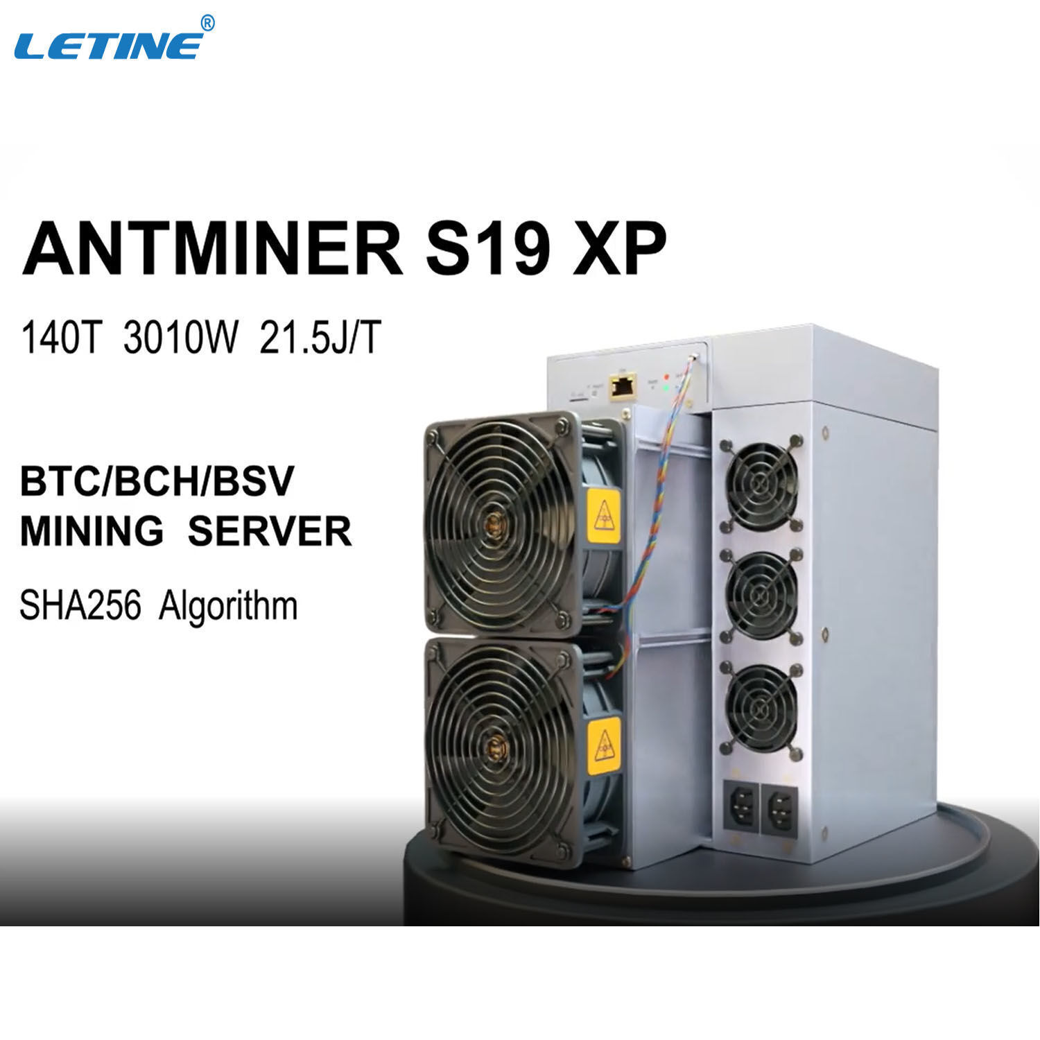 Bitcoin Hydro Cooling Miner Bitmain Antminer S19 Pro+ Hyd. 198t Asic ...