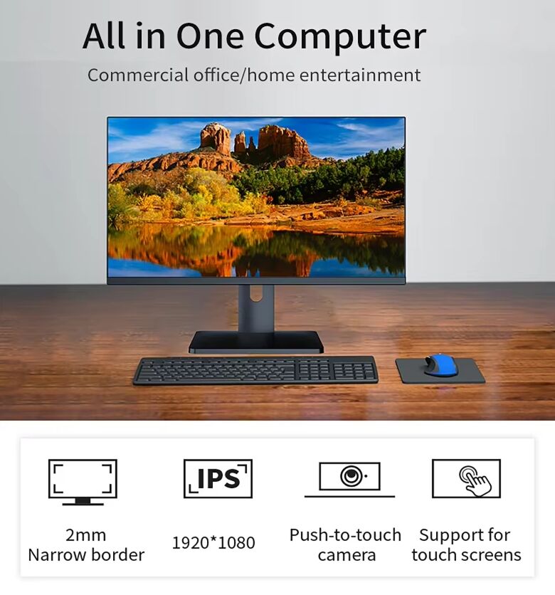 Buy China Wholesale Newest 21 Inch All-in-one 1920x1080p Fhd Aio ...