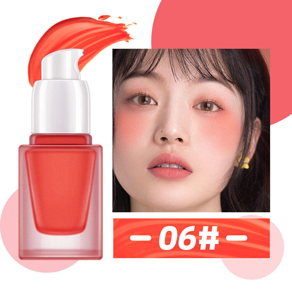 Wholesale Private Label 6-color Small Square Press-type Liquid Blush ...