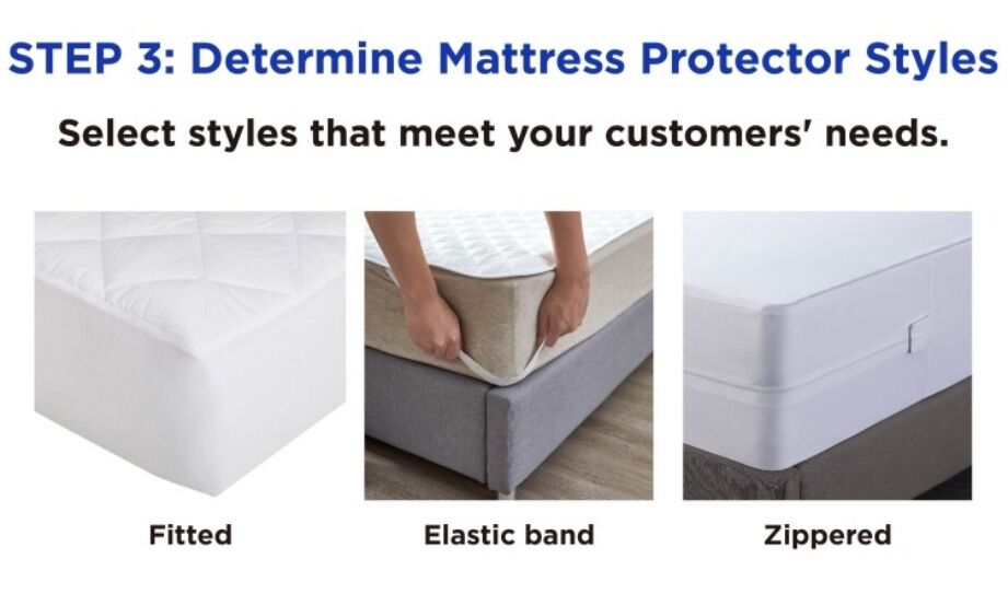 Waterproof Mattress Protector Queen- 3d Air Fabric Bamboo Mattress ...