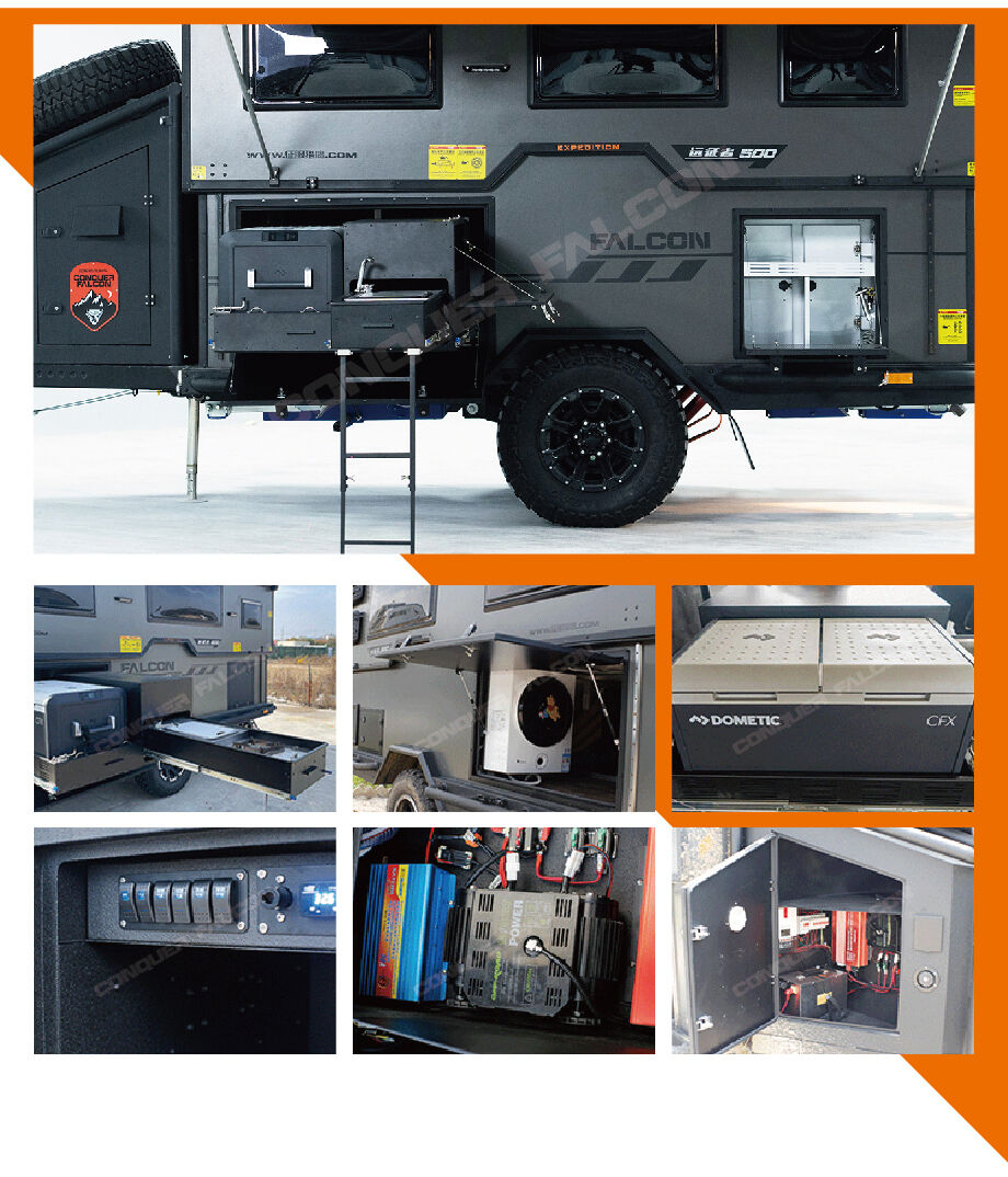 Bulk Buy China Wholesale Aluminum Utility Trailer Camping Trailer Off ...