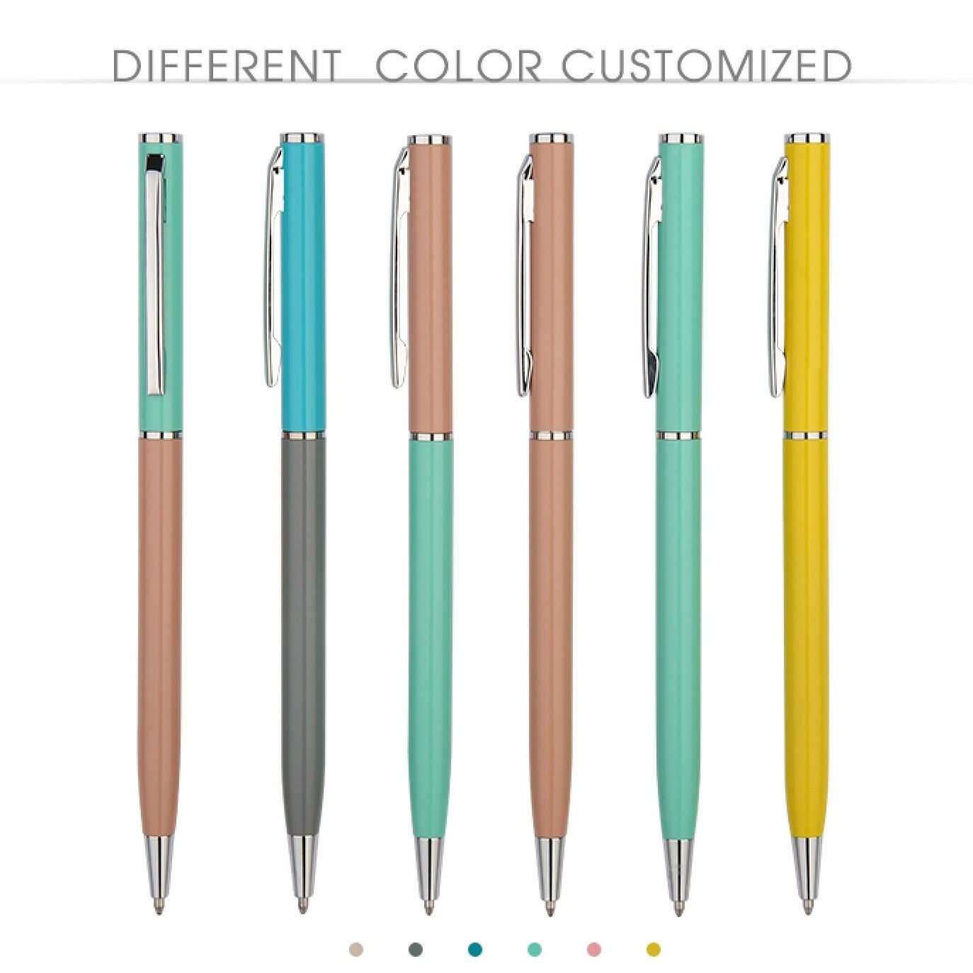 Factory Direct High Quality China Wholesale Luxury Slim Twist Ballpoint ...