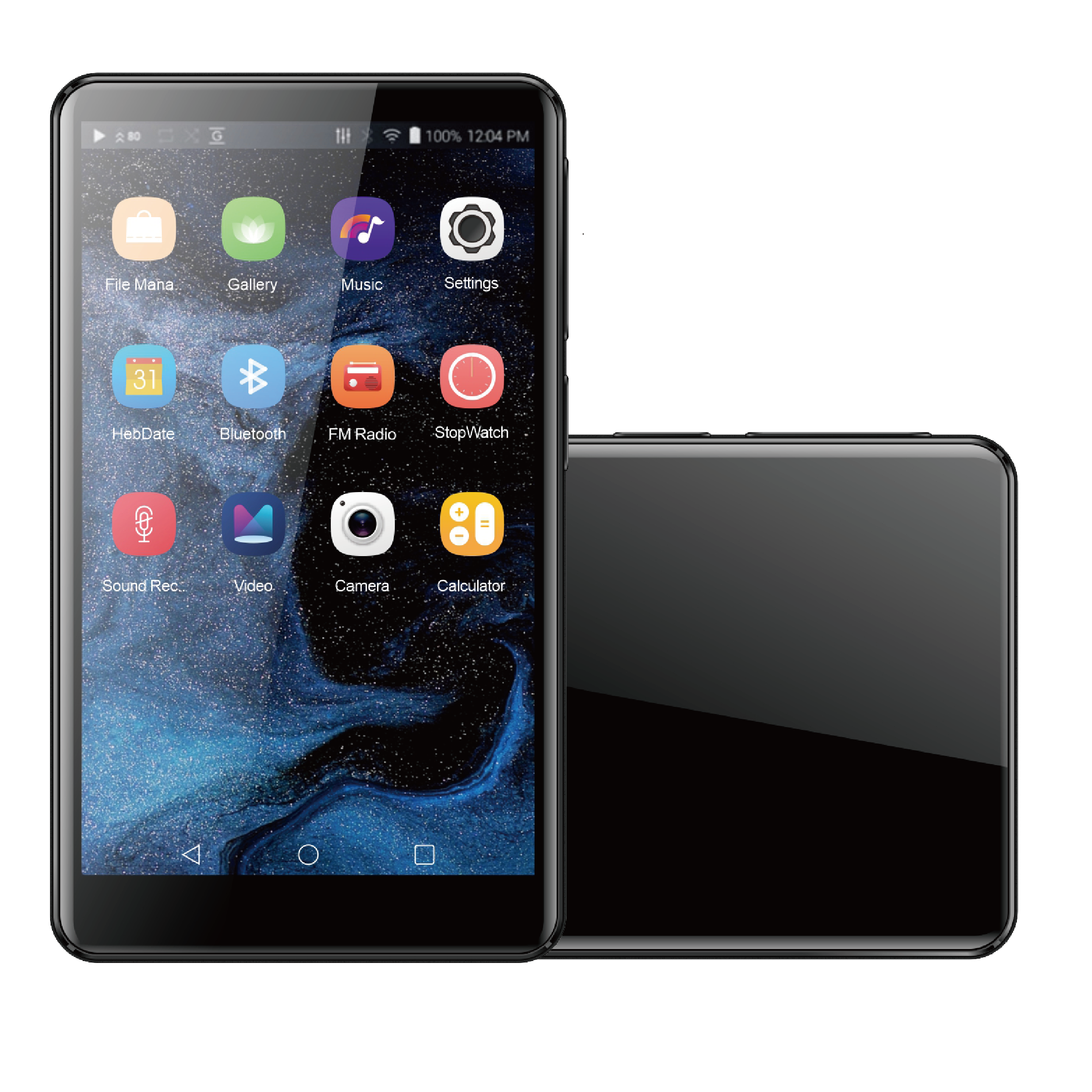 Hot Selling Touch Screen Mp3 Music Player No Camera Fm Record Mp4 ...