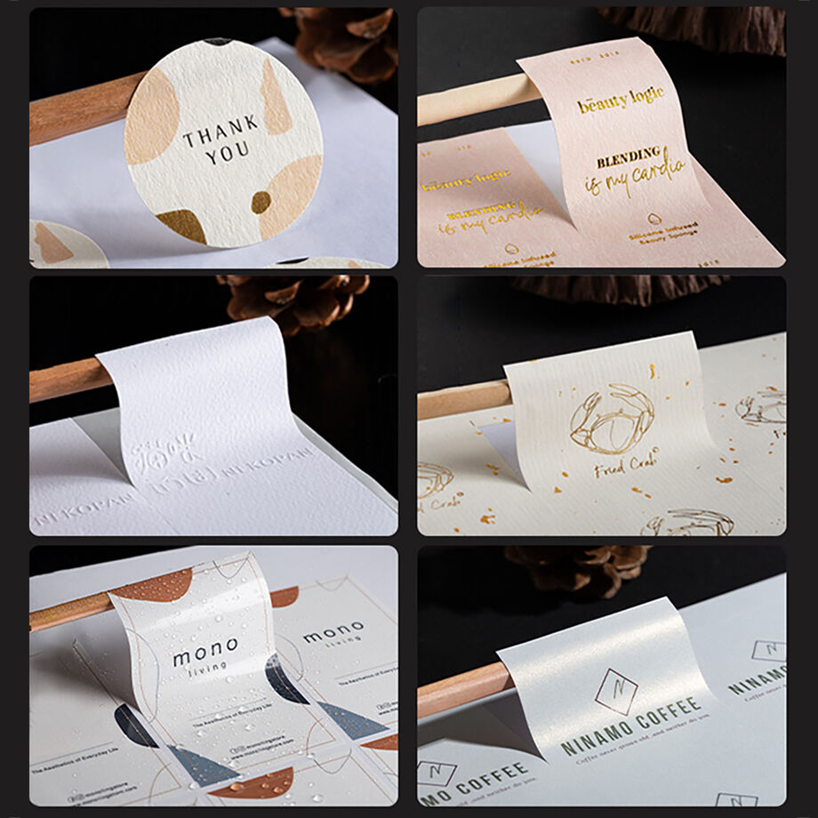 Sticker Custom Printed Waterproof Disposable Label Stickers Christmas ...