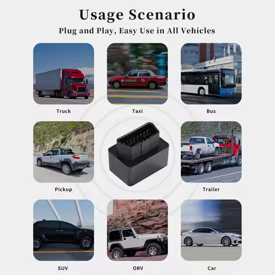 4g Gsm Easy Plug-in Tracker Real Time Position Geo Fence Gps Tracker ...