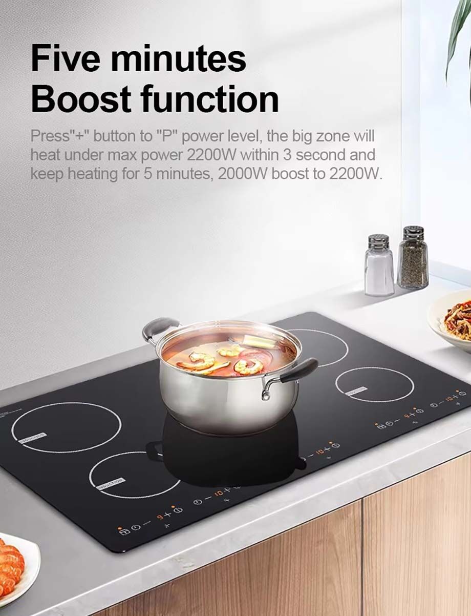 Oem Odm Available Kitchen Appliance 5 Burners 220-240v 9400w Electric ...