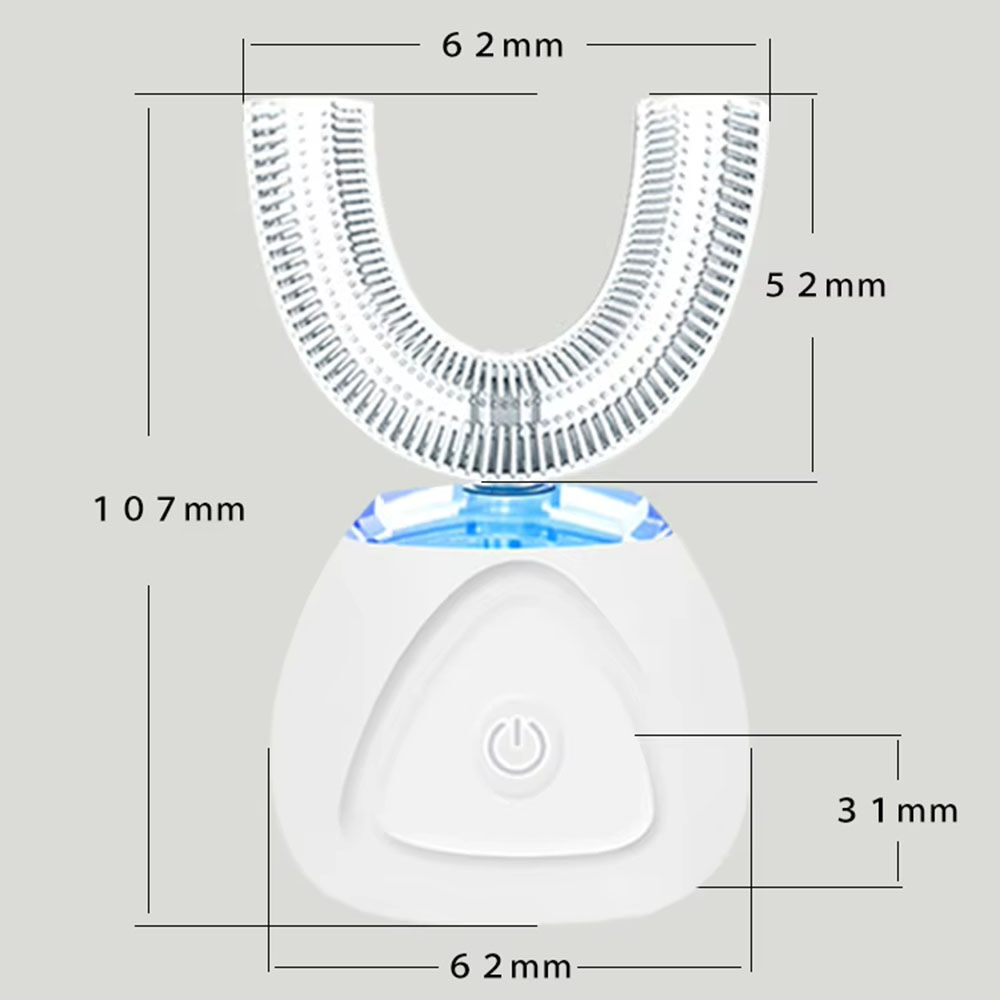 Best Seller U Shape Smart Silicone Children Brush Teeth Easily Electric ...