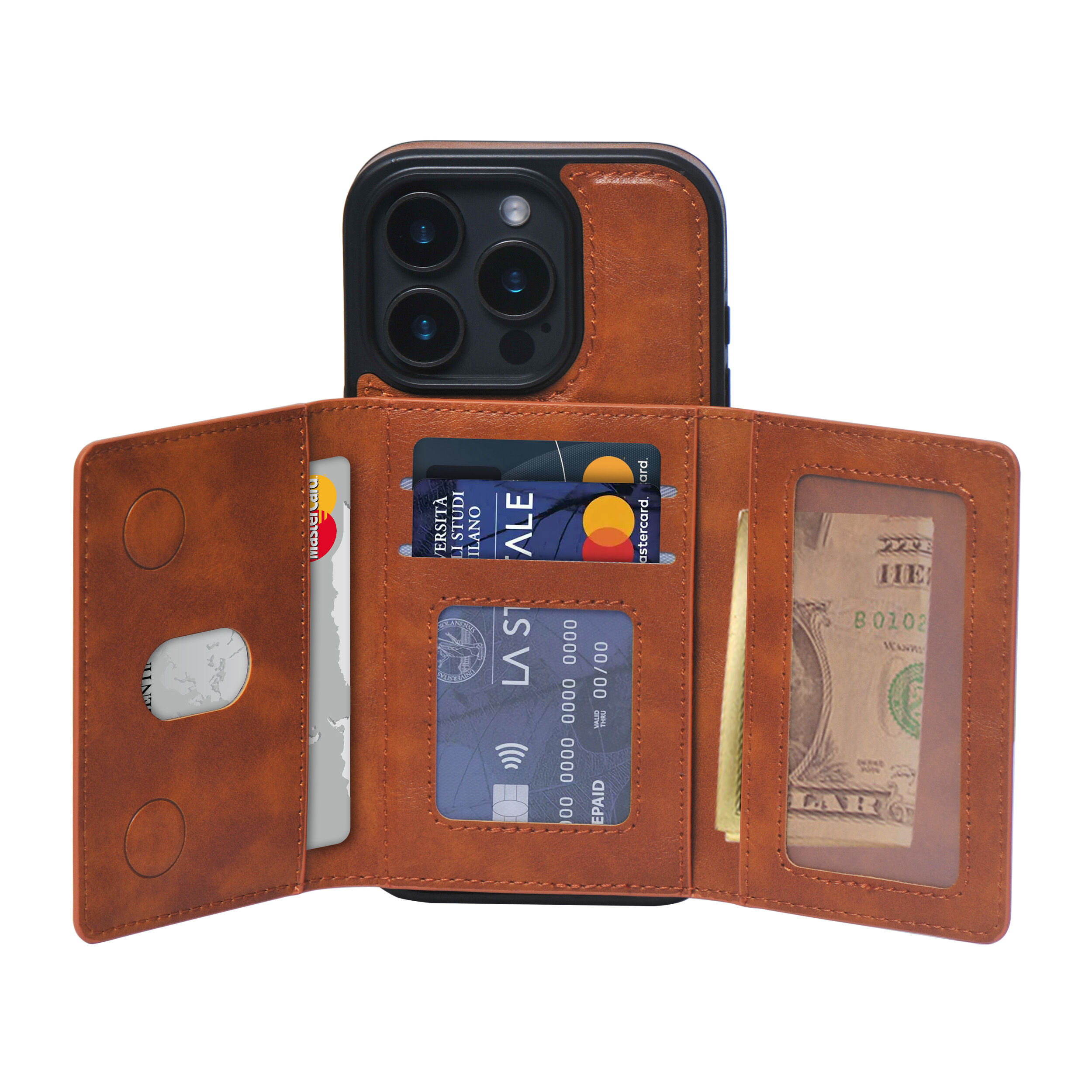 2024 Pu Leather Magsafe Card Wallet Premium Magsafe Card Holder Wallet ...