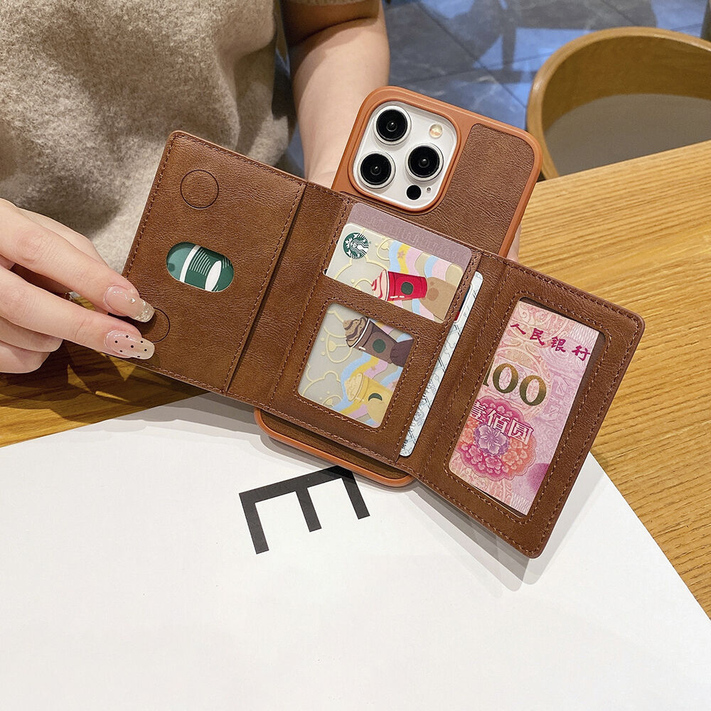 2024 Pu Leather Magsafe Card Wallet Premium Magsafe Card Holder Wallet ...